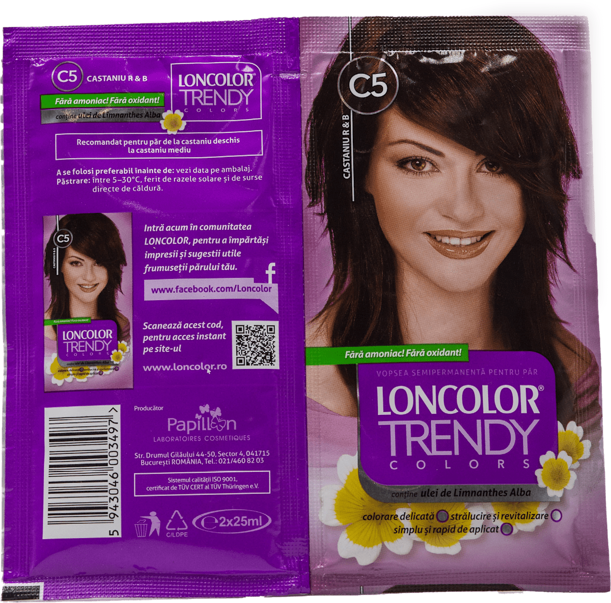 LONCOLOR TRENDY Vopsea semipermanentă C5, 1 buc | dm.ro