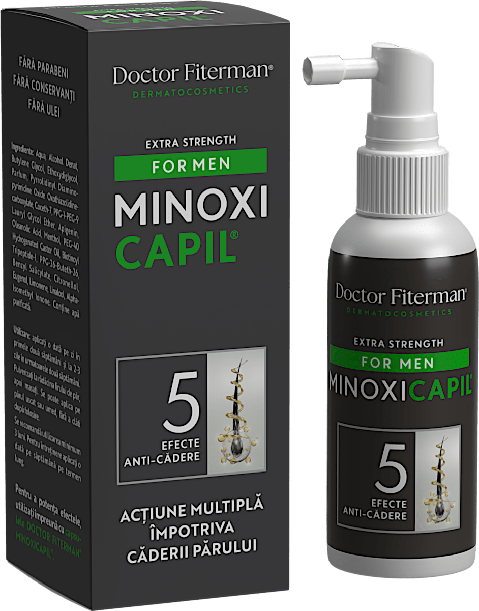 Fiterman Pharma Spray împotriva căderii părului pentru bărbați, 60 ml ...