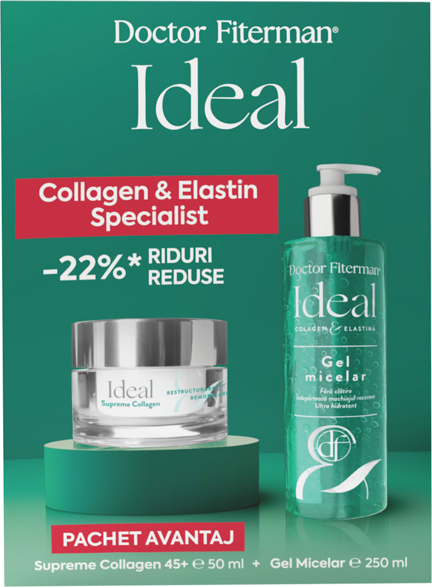 Fiterman Pharma Set Collagen&Elastic Specialist, 1 buc | dm.ro