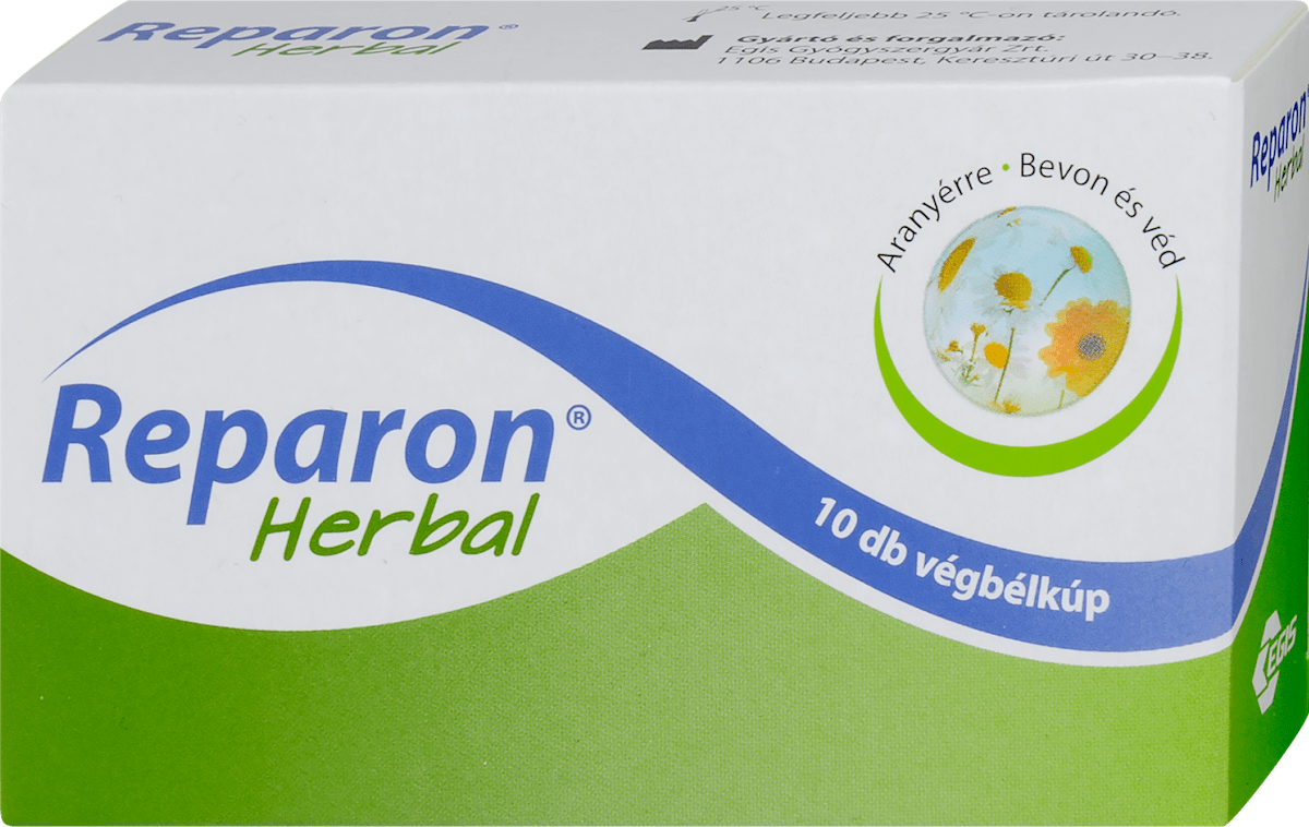 Reparon Reparon Herbal végbélkúp, 10 db | dm.hu