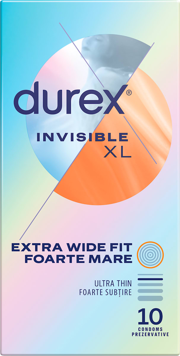 durex Презервативи Invisible XL, 10 бр. | dm България