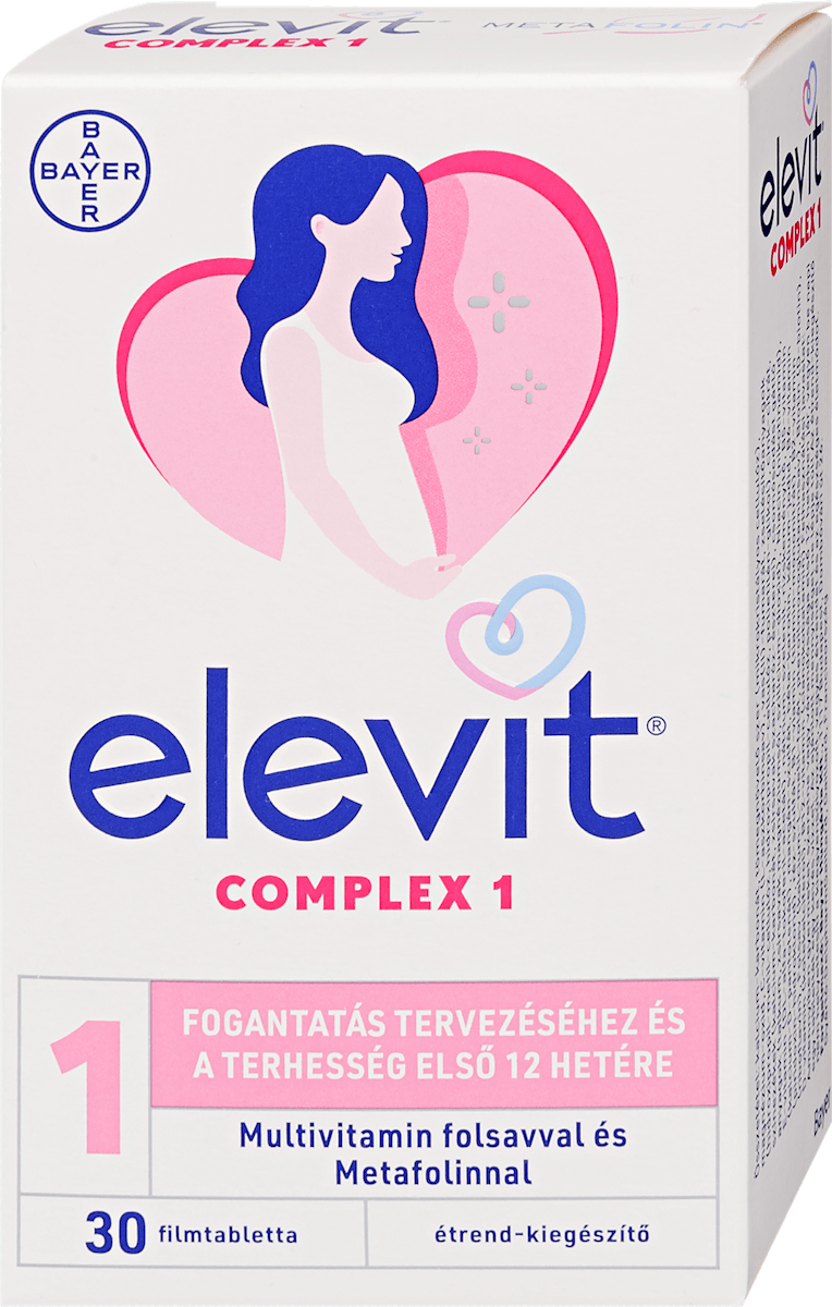 elevit elevit Complex1 multivitamin étrend-kiegészítő filmtabletta, 30 ...