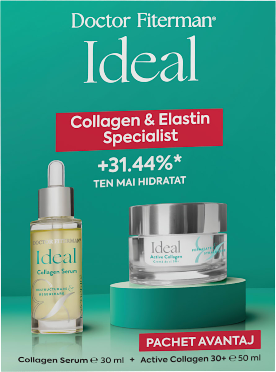 Fiterman Pharma Set Ideal Collagen&Elastin Specialist, 1 buc | dm.ro