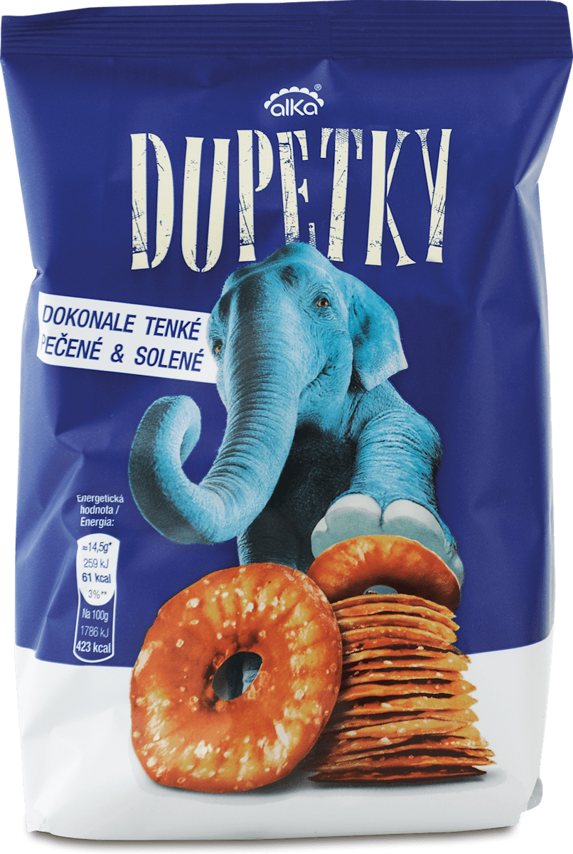 DUPETKY Pečené krekry morská soľ, 80 g | mojadm.sk