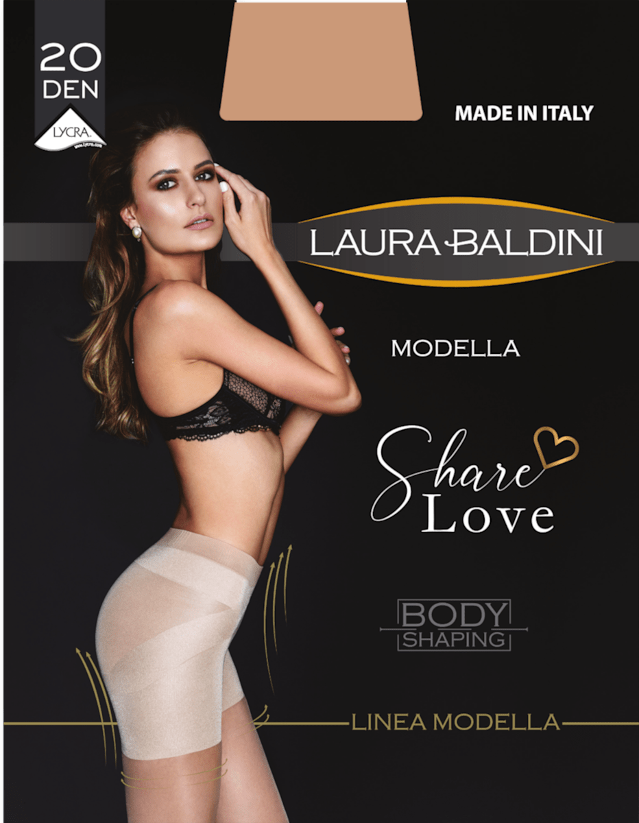 LAURA BALDINI Dres damă Modella 20DEN 3-M bej, 1 buc | dm.ro