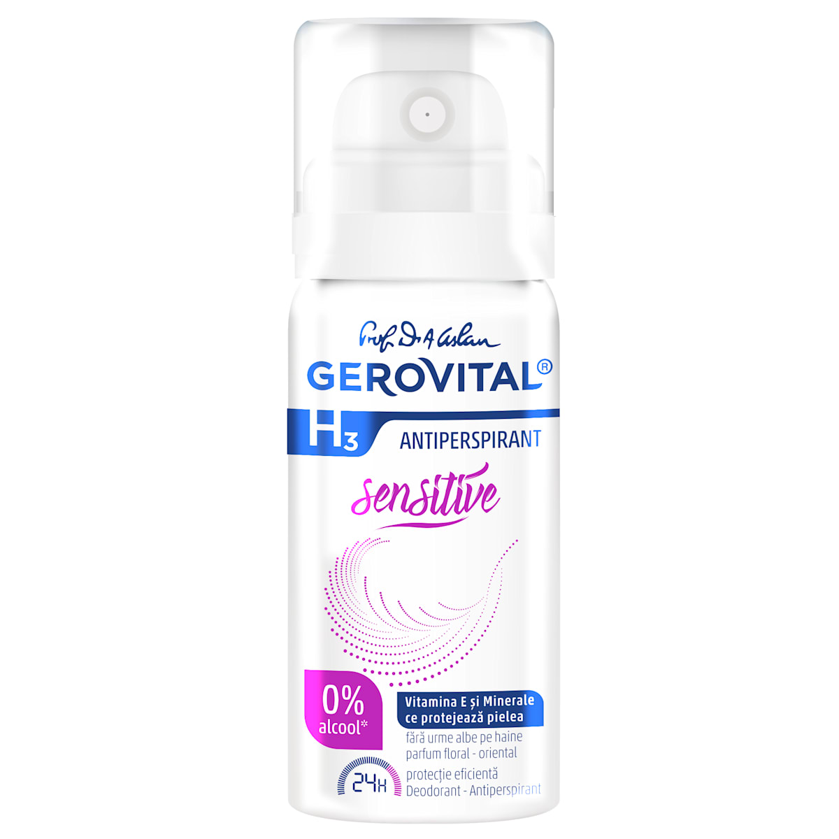 GEROVITAL Deodorant spray sensitive, 40 ml | dm.ro