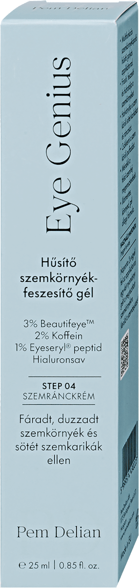 Pem Delian Eye Genius szemkörnyékápoló gél hűsítő golyós aplikátorral ...