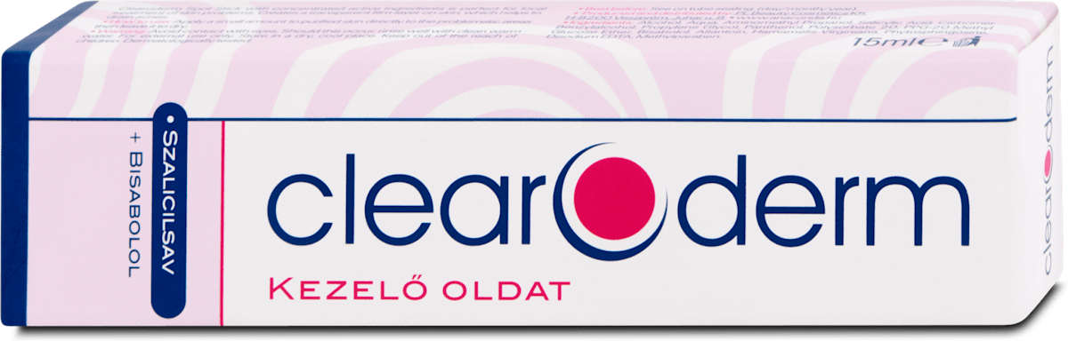 Clearoderm Pattanás kezelő oldat, 15 ml | dm.hu