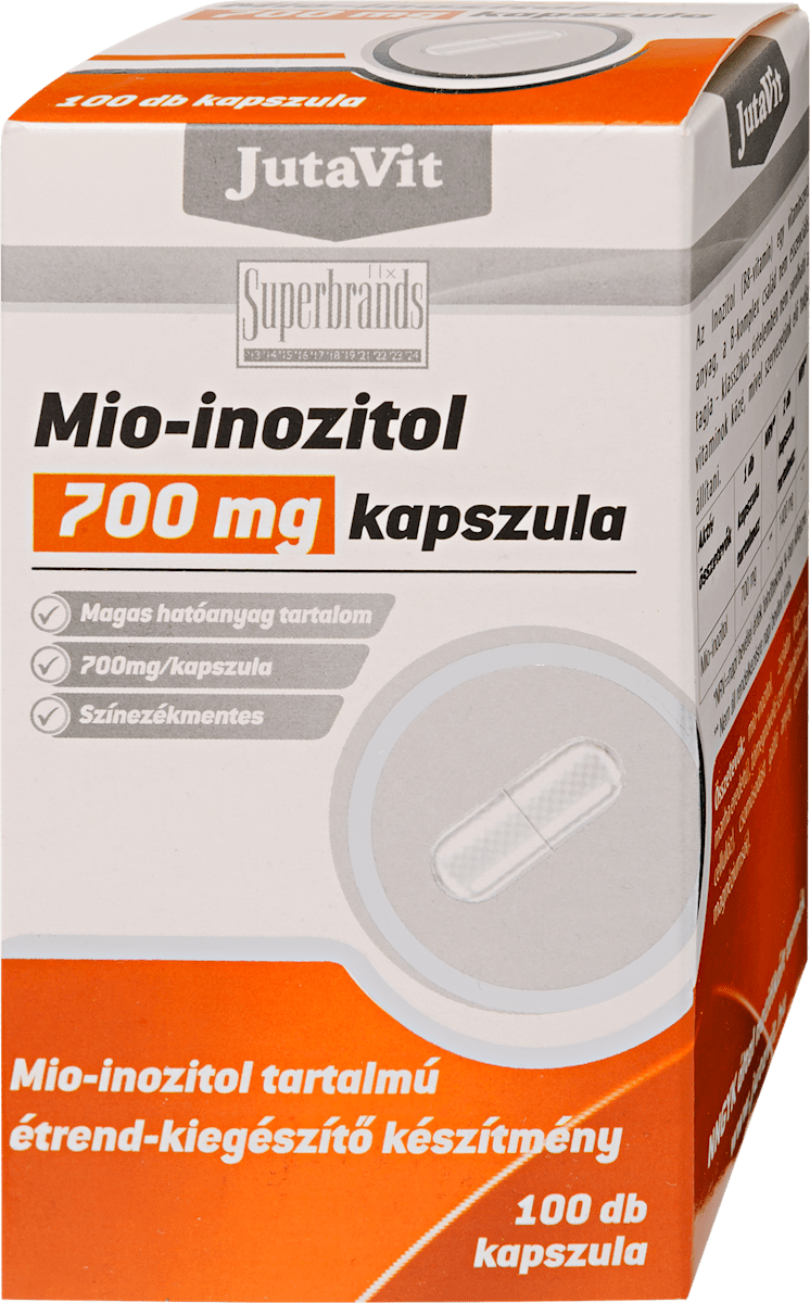 JutaVit Mio-inozitol tartalmú kapszula, 100 db | dm.hu