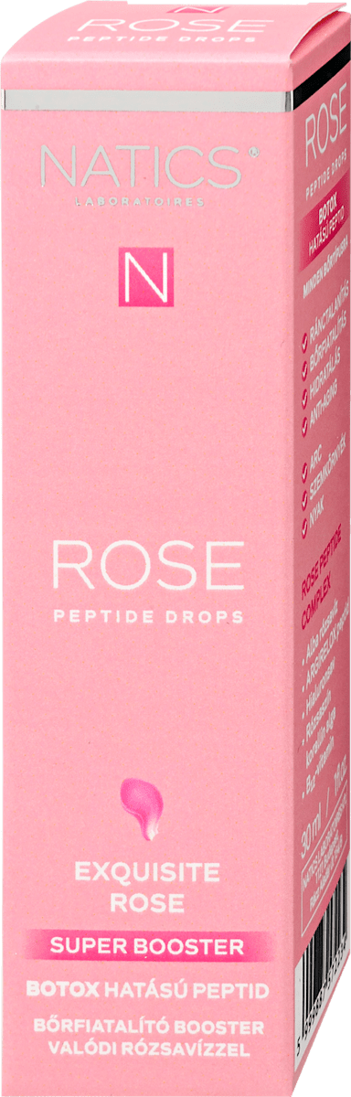 Natics ROSE PEPTIDE DROPS Super Booster, 30 ml | dm.hu