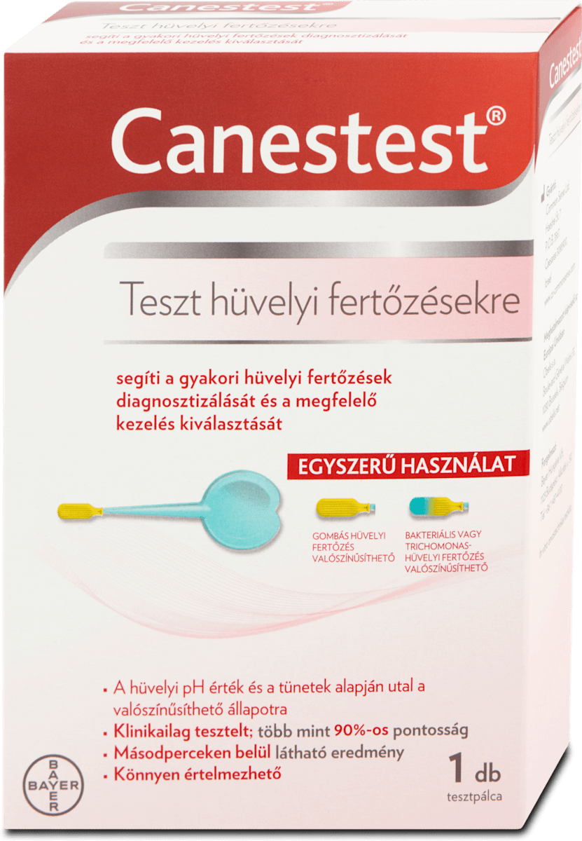 Canestest Teszt hüvelyi fertőzésekre, 1 db | dm.hu