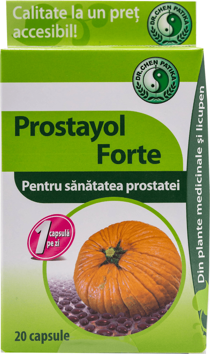 DR CHEN PATIKA Capsule prostayol forte, 20 buc | dm.ro