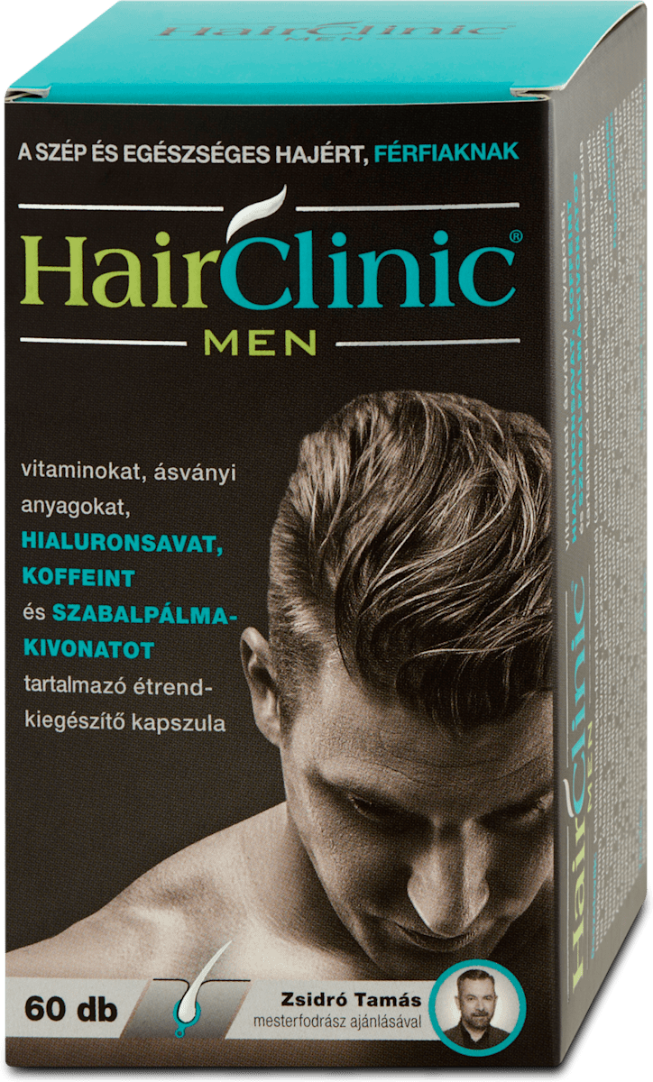 Hair Clinic Hajkapszula férfiaknak, 60 db | dm.hu