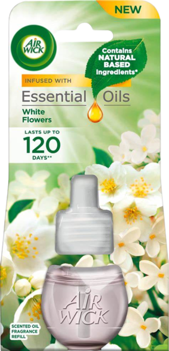 AIRWICK Essential Oils električna dopuna - belo cveće, 19 ml | dm.rs