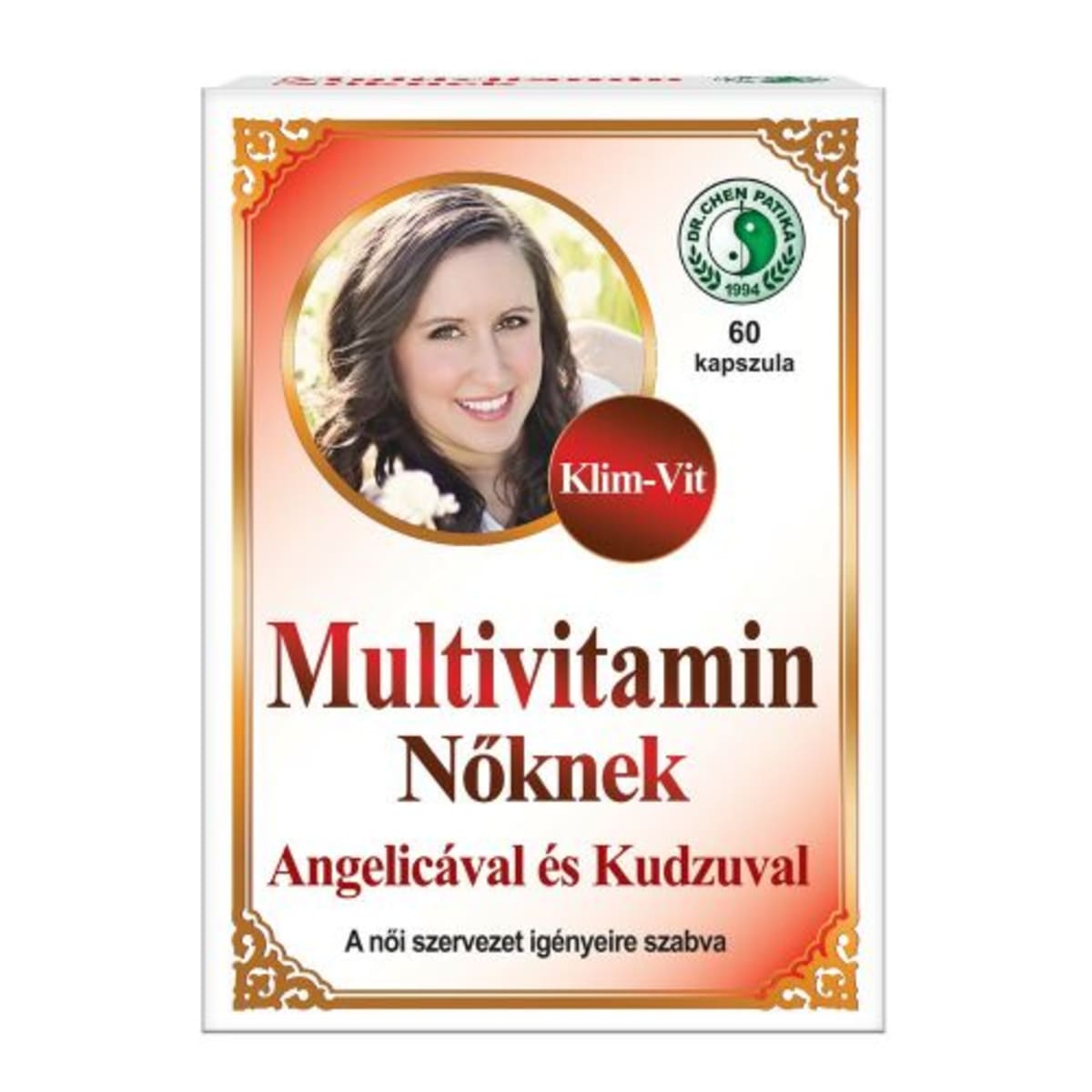 DR CHEN PATIKA Multivitamin Nőknek Angelicával és Kudzuval kapszula, 60 ...