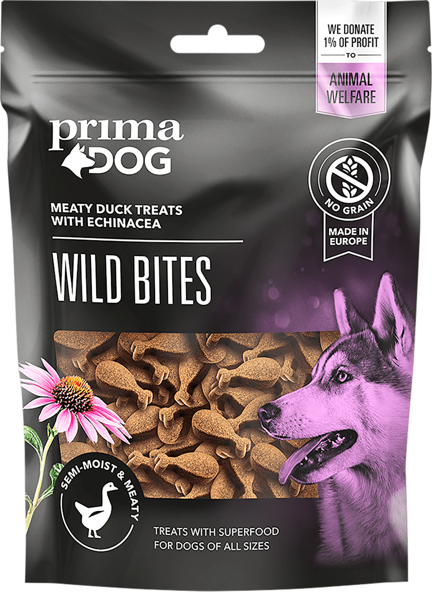 prima DOG pochoutka pro psy Kachna s echinaceou, 150 g | dm.cz