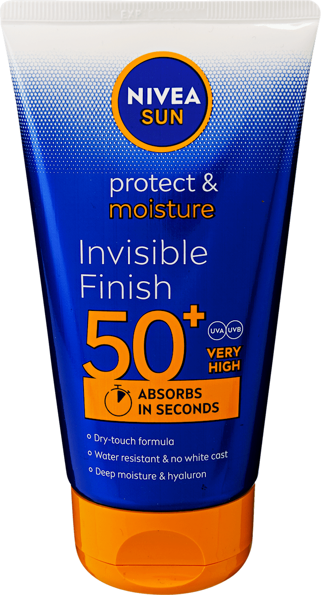NIVEA SUN Átlátszó naptej FF50+, 150 ml | dm.hu