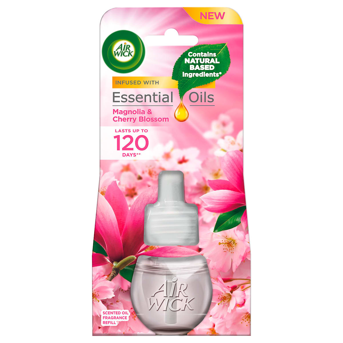 AIRWICK Essential Oils - električna dopuna magnolija i cvet trešnje, 19 ...