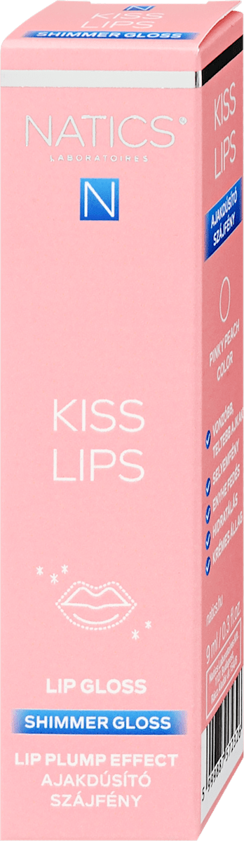 Natics Kiss Lips ajakdúsító szájfény, 9 ml | dm.hu