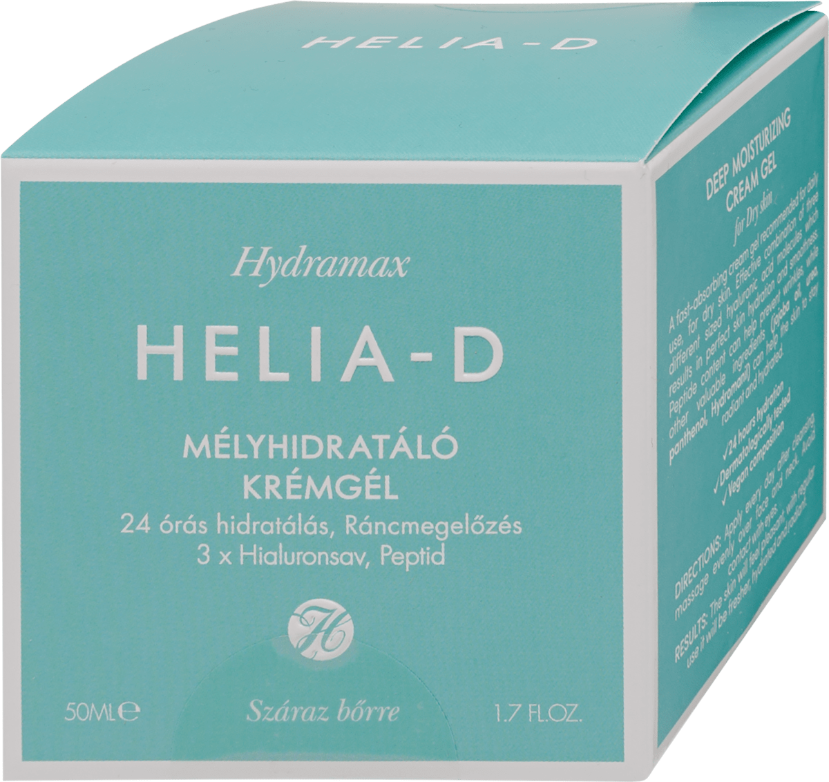 HELIA-D Arckrém gél Hydramax, száraz bőrre, ránctalanító, 3X ...