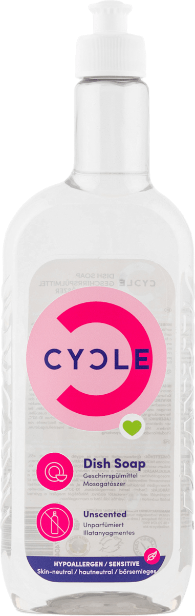 CYCLE Hypoallergén mosogatószer, 0,5 l | dm.hu