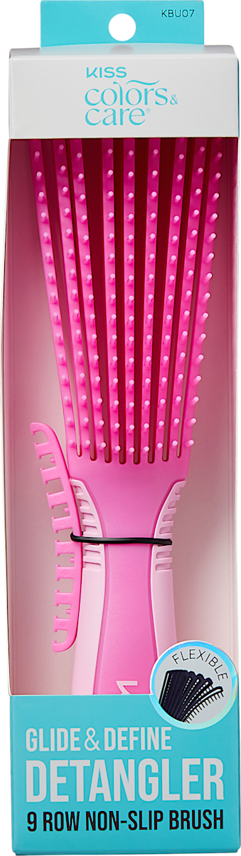 KISS Perie de păr roz pentru descurcare, 1 buc | dm.ro