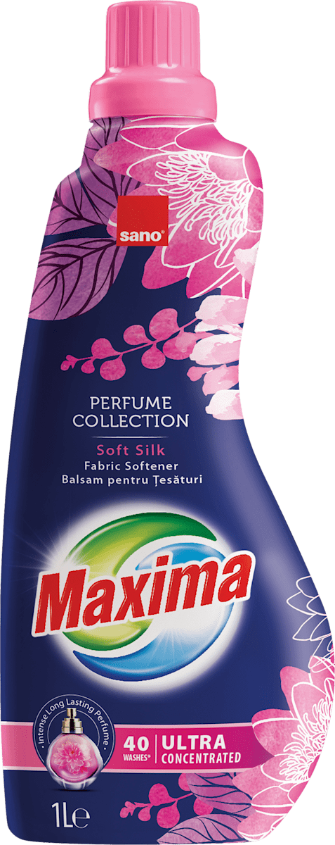 sano Maxima Balsam de rufe Maxima Soft Silk 40 spălări, 1 l | dm.ro
