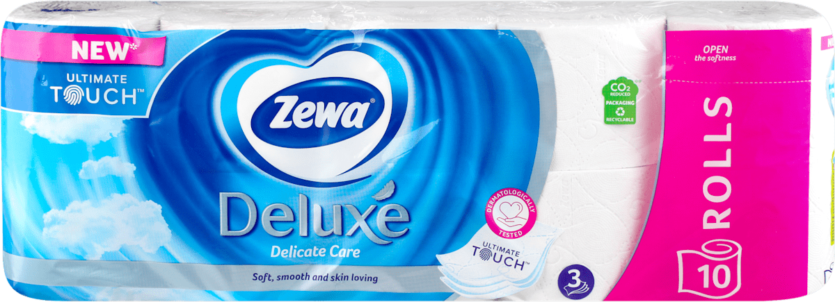 Zewa Deluxe Delicate Care toaletni papir - 3-slojni, 10 kom | dm.rs
