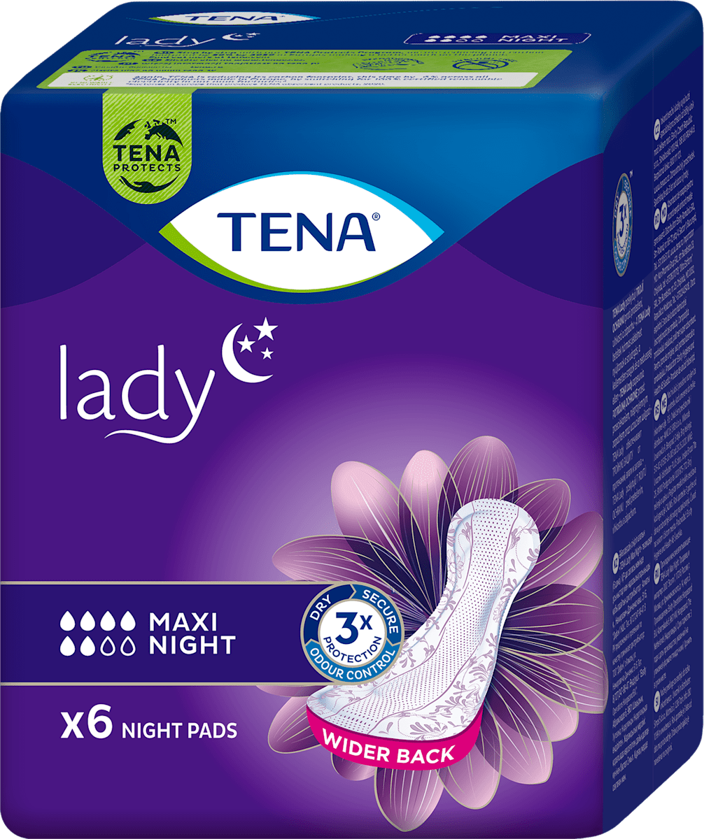 TENA Lady ulošci za inkontinenciju - Maxi night, 6 kom. | dm Bosna i ...