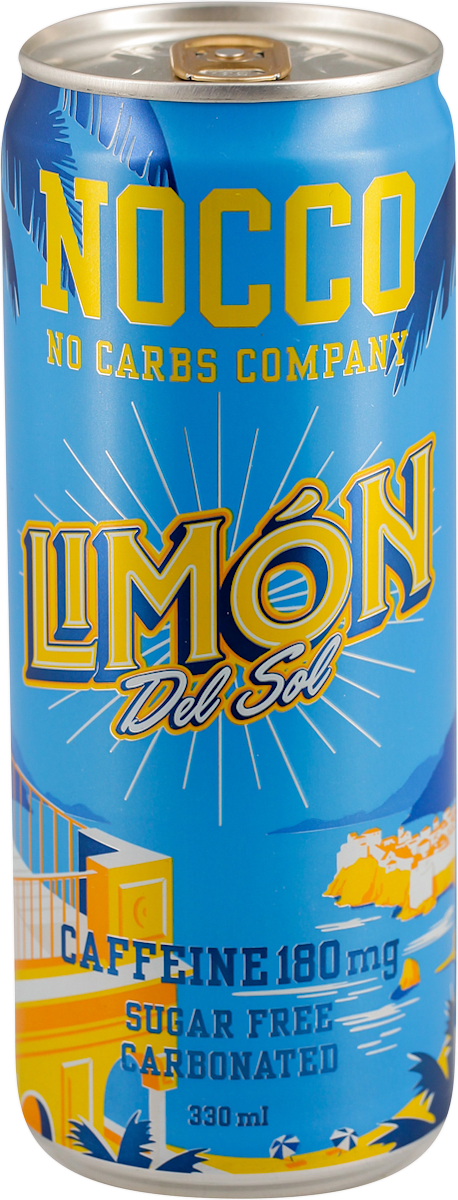 NOCCO BCAA LIMÓN Del Sol - blago gazirani kofeinski napitak, 330 ml | dm.rs