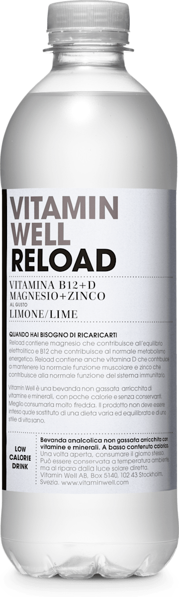 Vitamin Well Bevanda funzionale RELOAD al limone, 500 ml | dm Italia