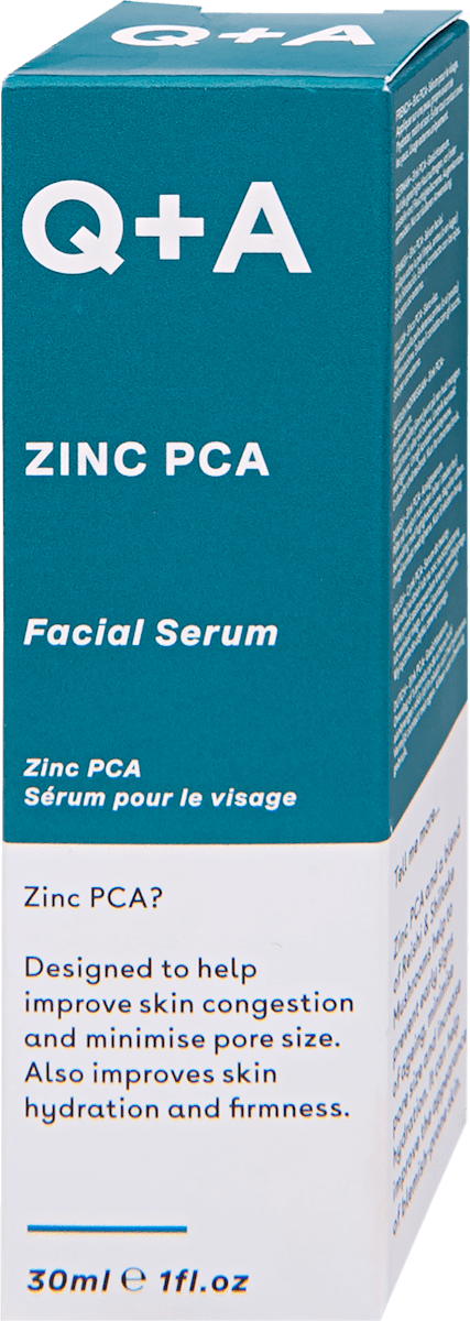 Q+A Skincare Cink PCA Arcszérum, 30 ml | dm.hu