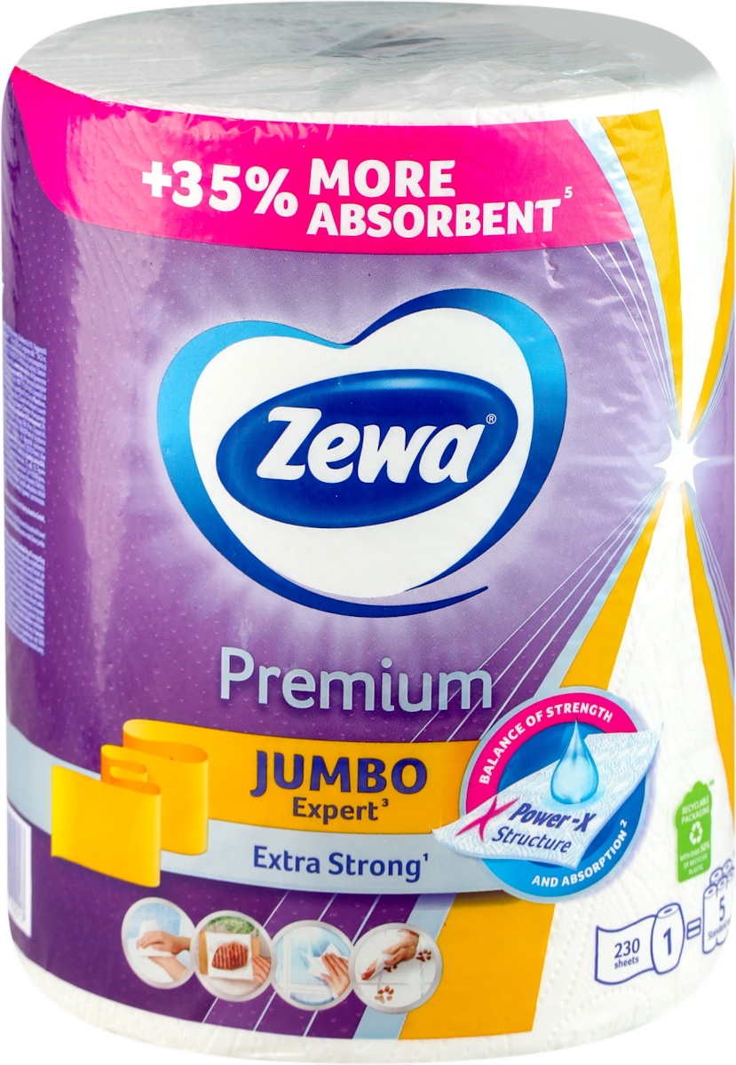 Zewa Premium Jumbo Expert papirni ubrusi, 3-slojni, 1 kom | dm.rs