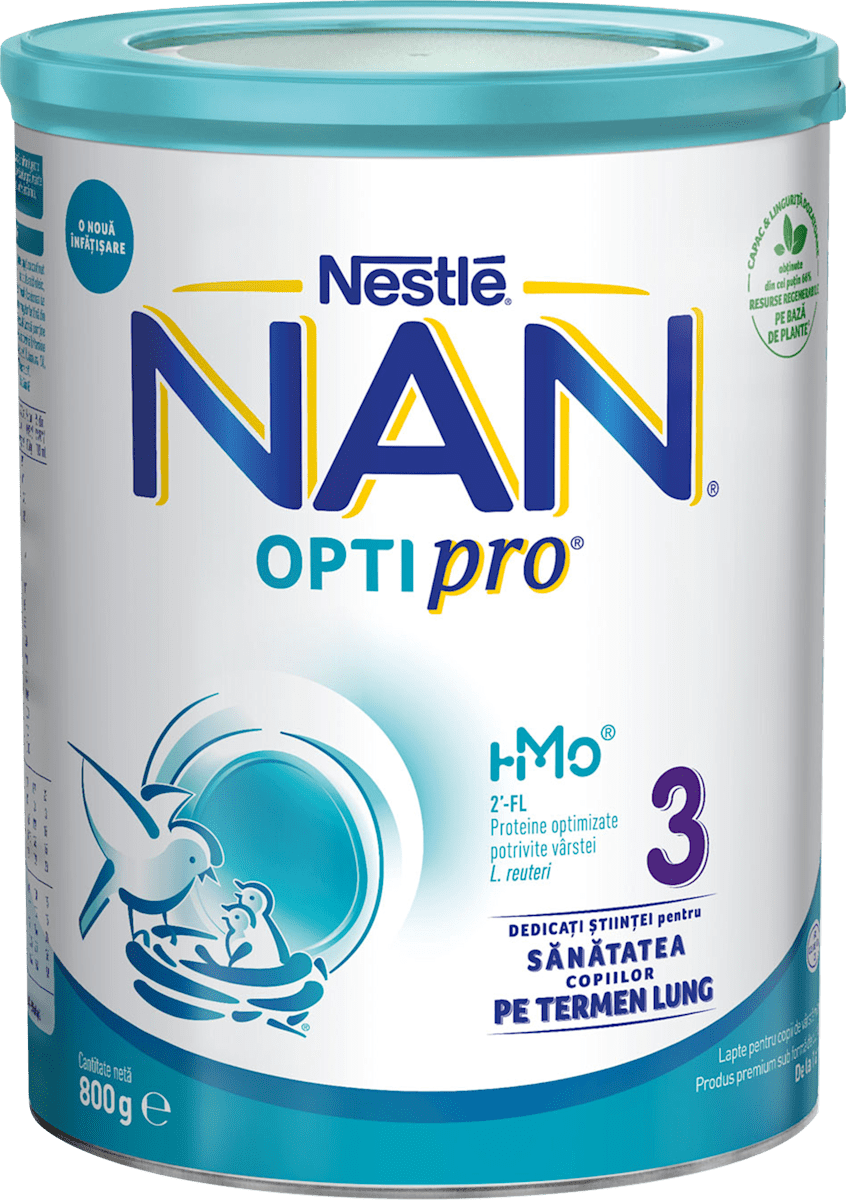 Nestlé NAN Nan Optipro 3 zamjensko mlijeko, 12 - 24 mj., 800 g | dm.hr