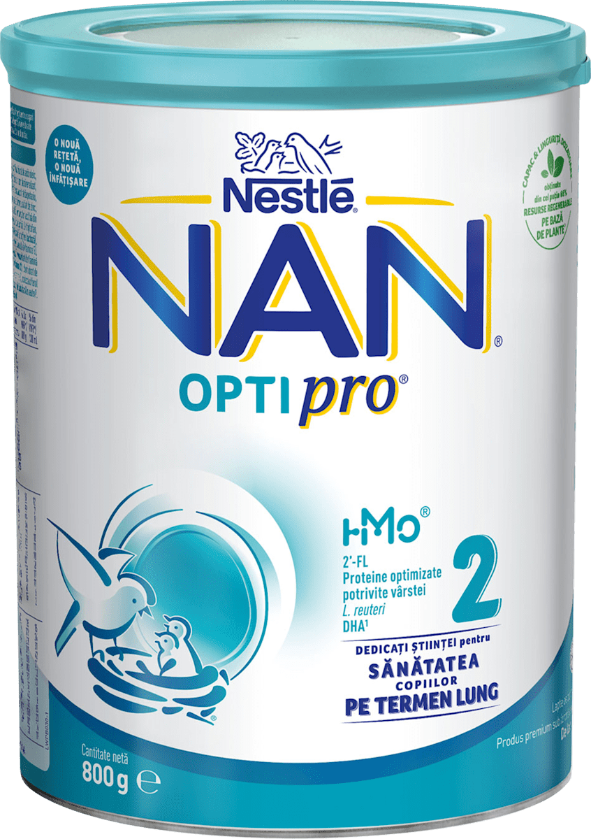 Nestlé NAN NAN 2 Opti pro mliječna formula,, 800 g | dm-drogeriemarkt.ba