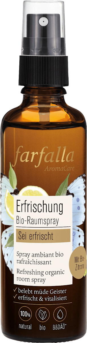 farfalla Duftspray Bio-Raumspray Erfrischung, 75 ml | dm.at
