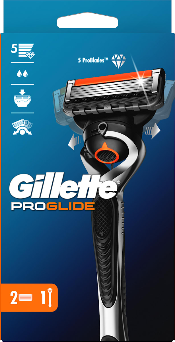 Gillette Система за бръснене Proglide + 2 ножчета, 1 бр. | dm България