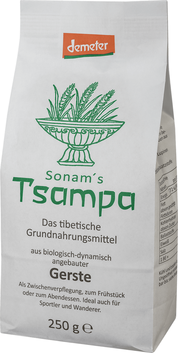 ErdmannHAUSER Getreidemahl Sonam's Tsampa, 250 g | dm.at