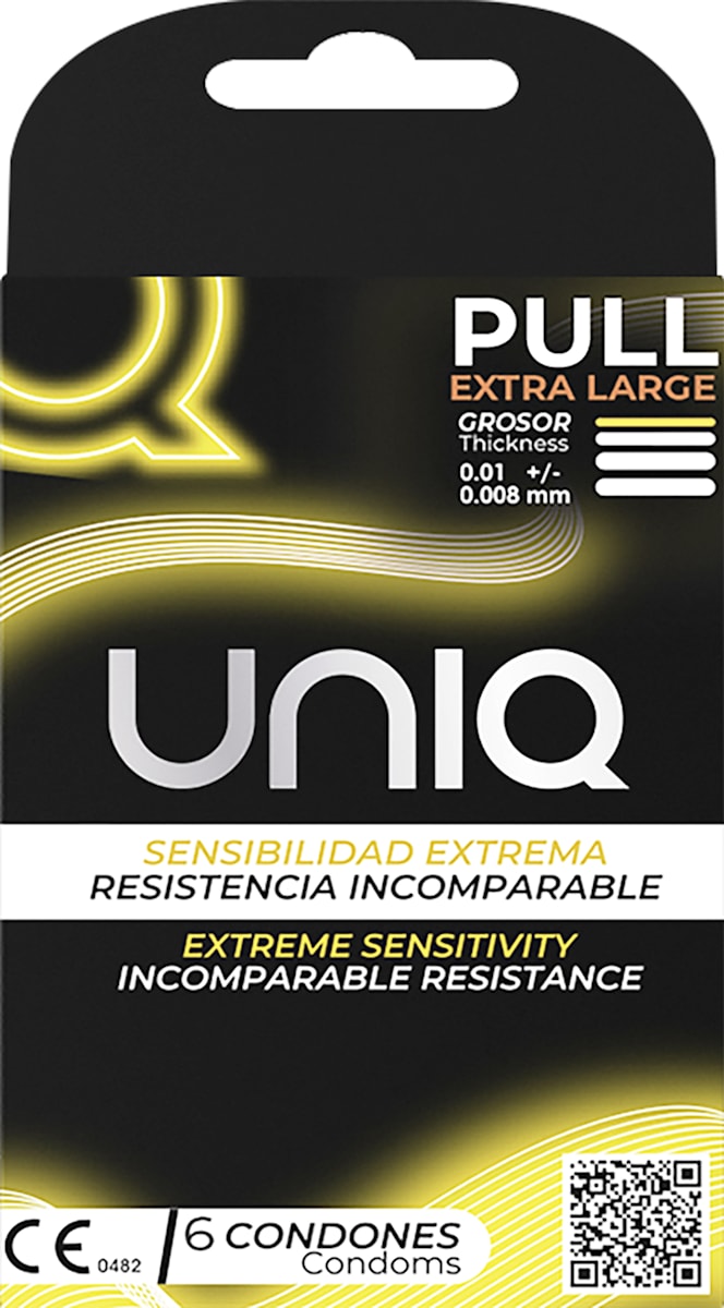 UNIQ Prezervative extra large, 6 buc | dm.ro