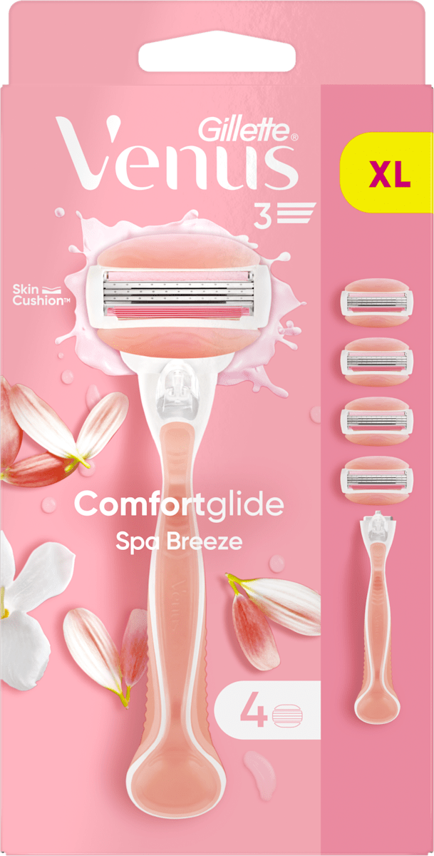 Gillette Venus Dámsky holiaci strojček Comfortglide Spa Breeze + 4 ...