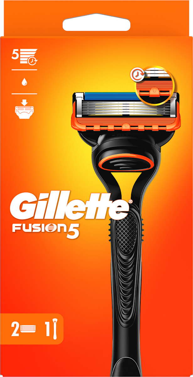 Gillette Система за бръснене Fusion 5 + 2 ножчета, 1 бр. | dm България
