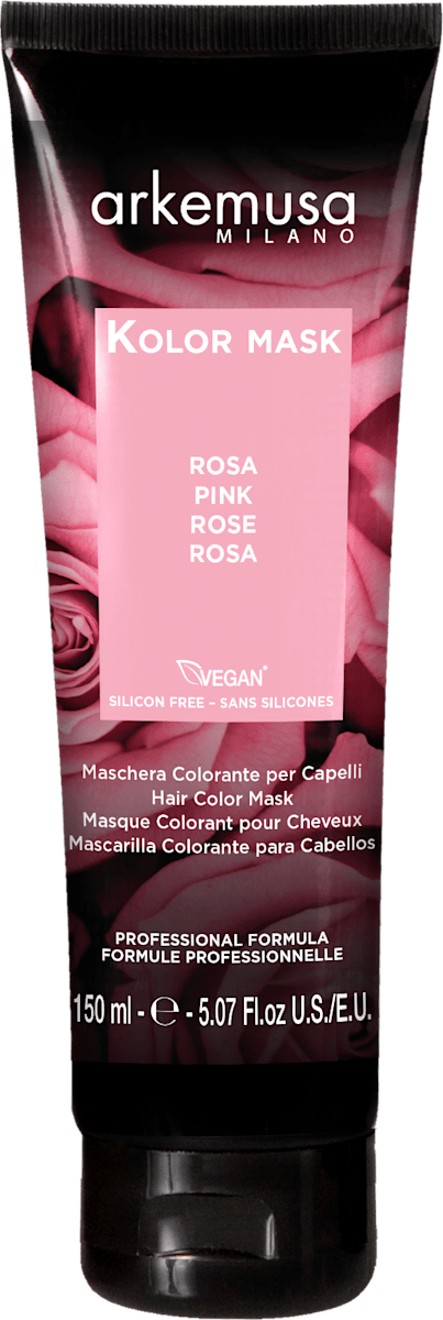 arkemusa MILANO Maschera colorante per capelli Rosa, 150 ml | dm Italia