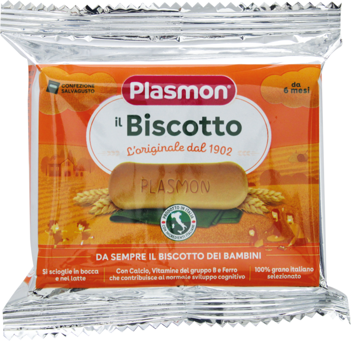 Plasmon Il biscotto dei bambini, 60 g | dm Italia