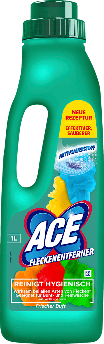 Ace Fleckenentferner Bleiche mit Farbschutz, 1 l dauerhaft günstig ...