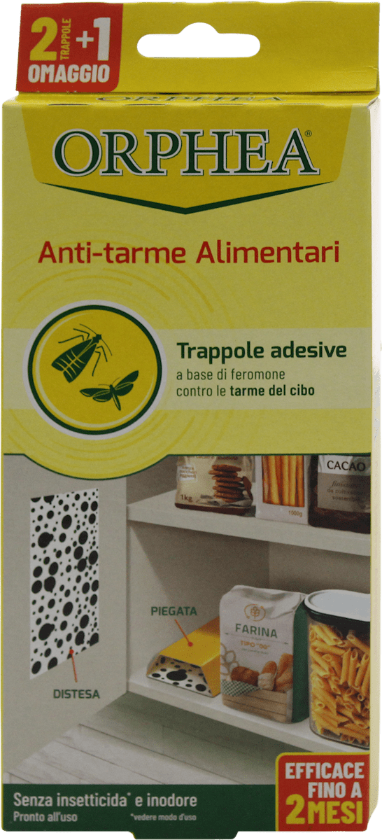 ORPHEA Anti-tarme Alimentari, 3 pz | dm Italia