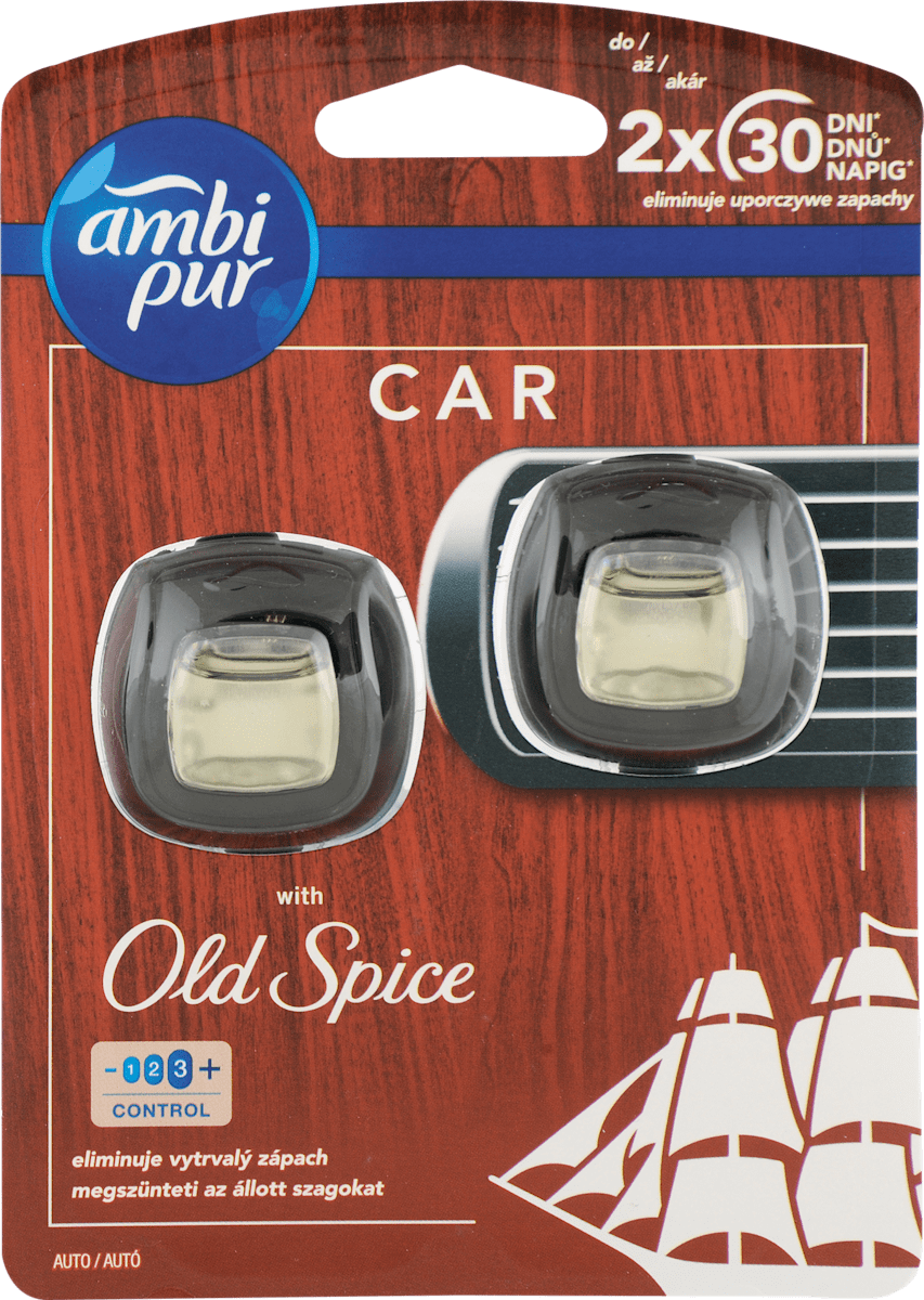 ambi pur Car osvježivač zraka za automobil Old Spice, 2 kom. | dm.hr