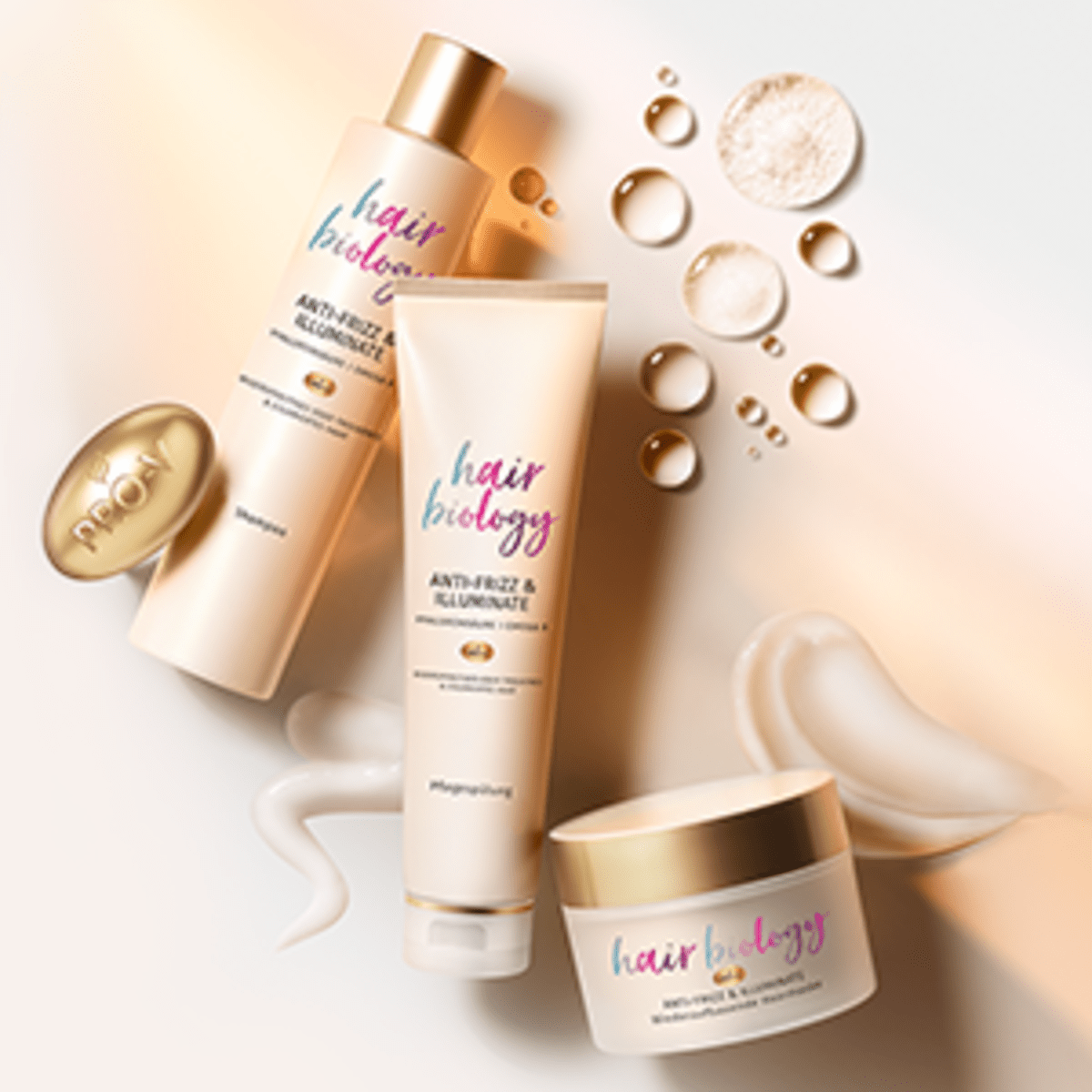 hair biology Балсам за коса De-Frizz&illuminate, 160 ml | dm България
