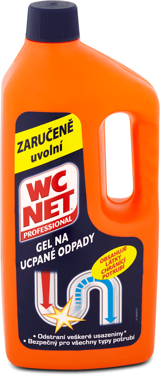 WC NET Gél na upchaté odpady, 1 l | mojadm.sk