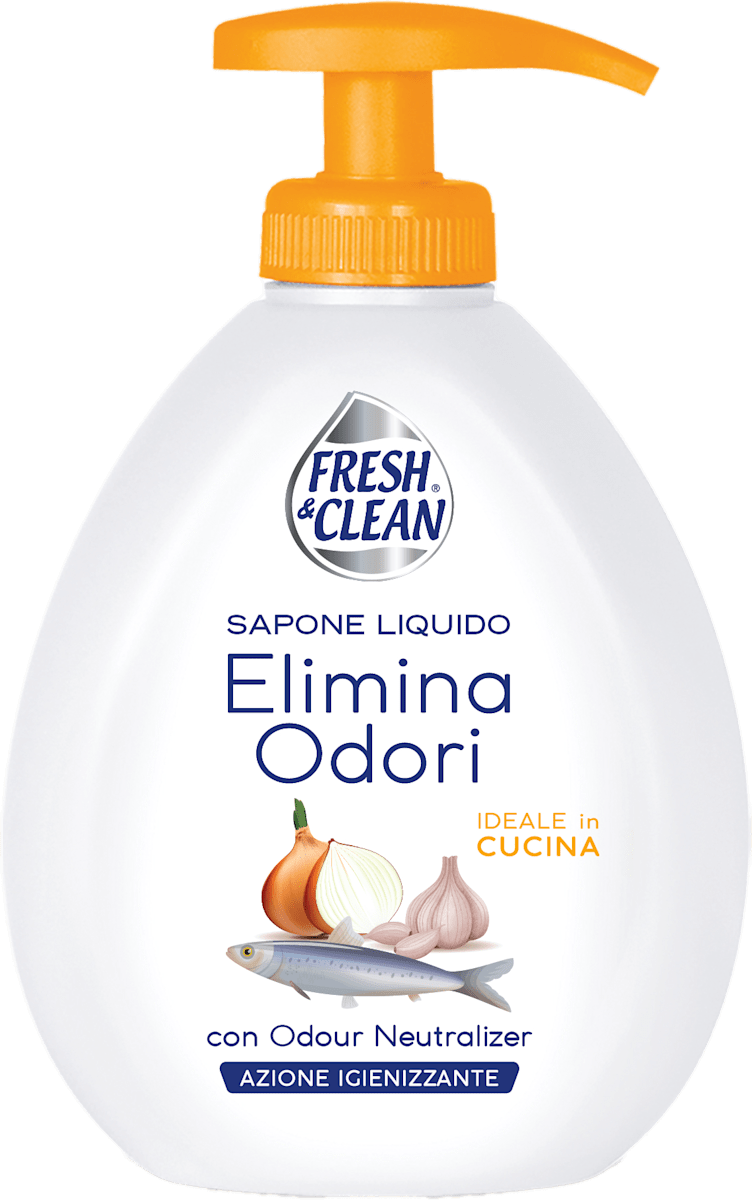 FRESH & CLEAN Sapone liquido elimina odori, 300 ml | dm Italia