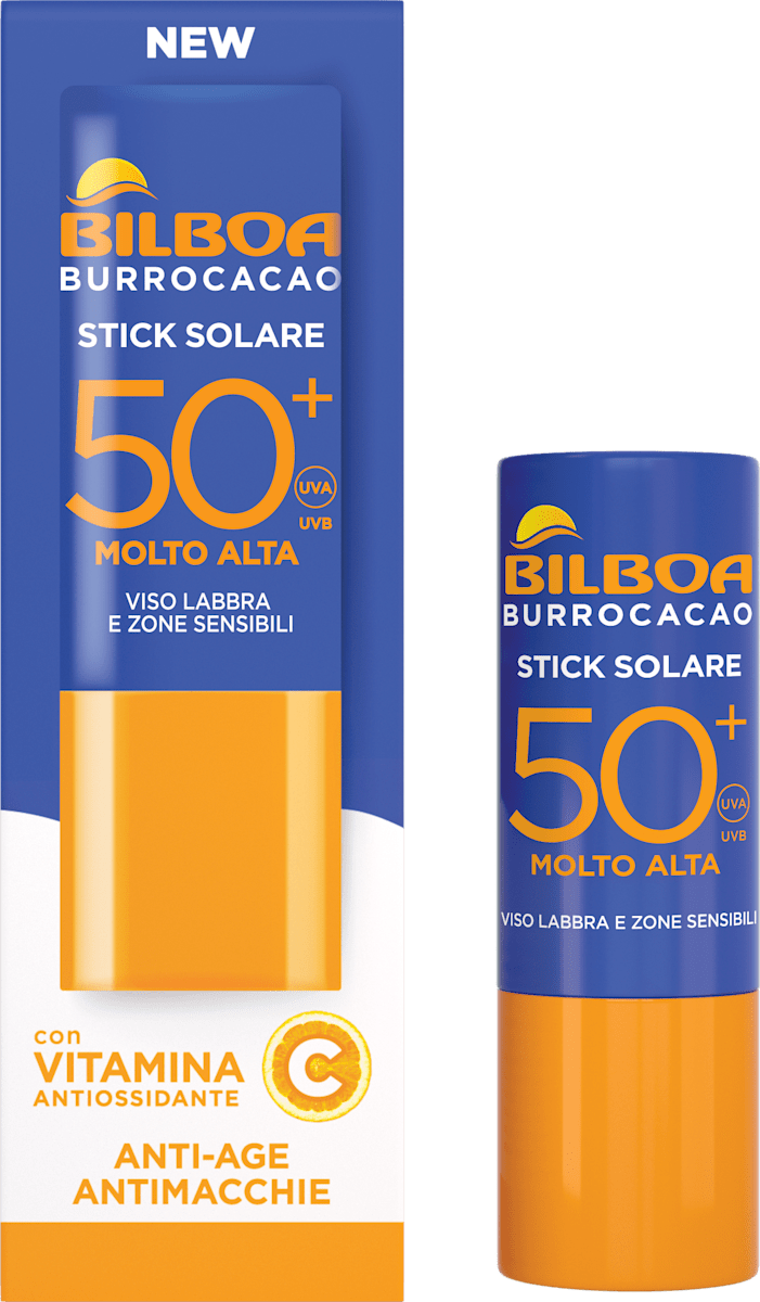 Bilboa Stick solare Burrocacao SPF50+, 12 ml | dm Italia